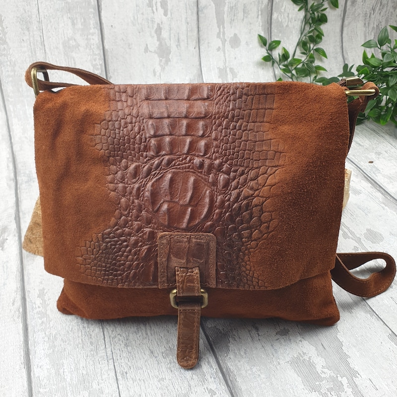 Handbag Crocodile - Etsy UK