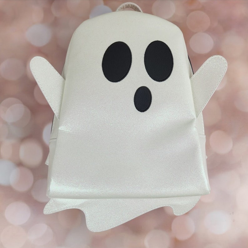 Glow in the Dark Ghost Backpack Spooky Season Mini Backpack - Etsy