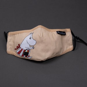 Moomin Mask Cotton 3-layer Face Mask Moominmamma by Moomins - Etsy UK