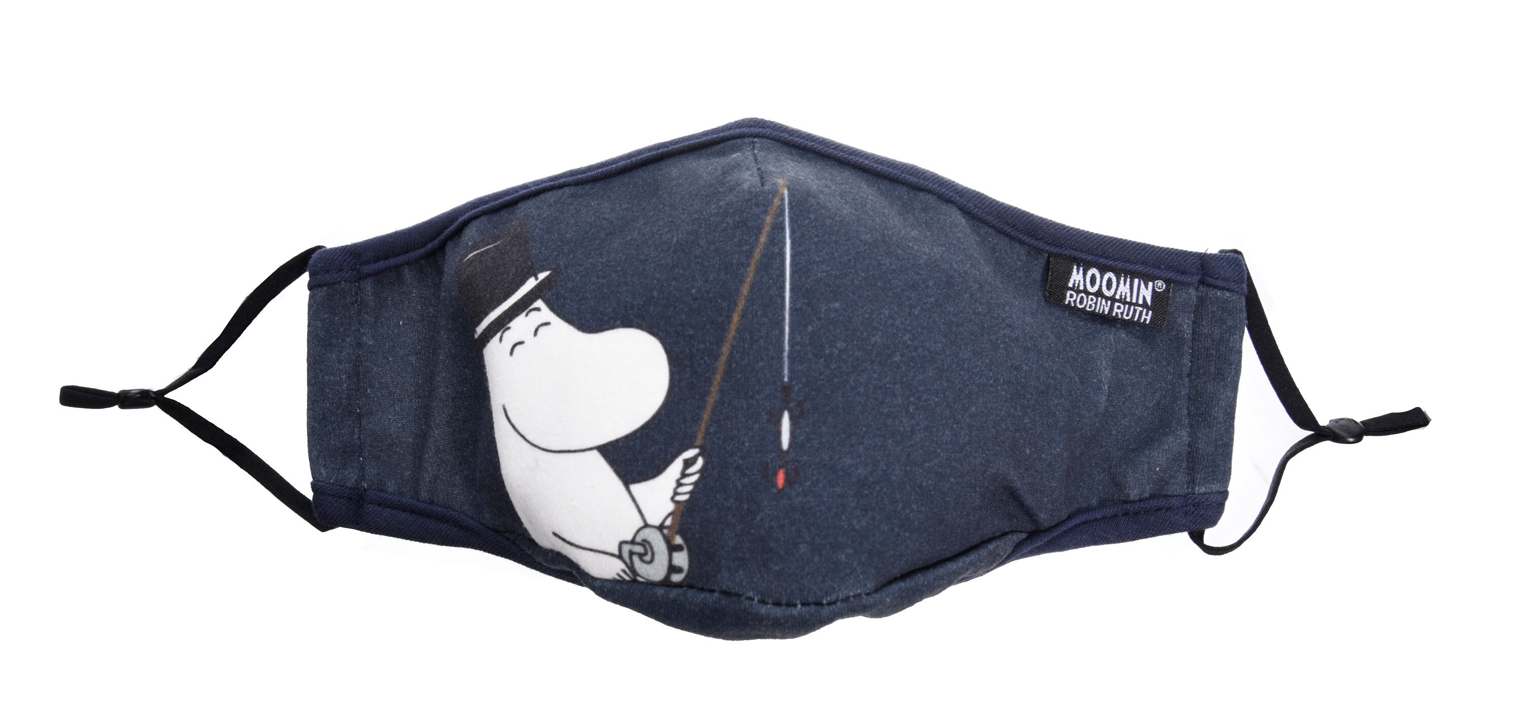 Moomin Mask Cotton 3-layer Face Mask Moominpappa by Moomins - Etsy