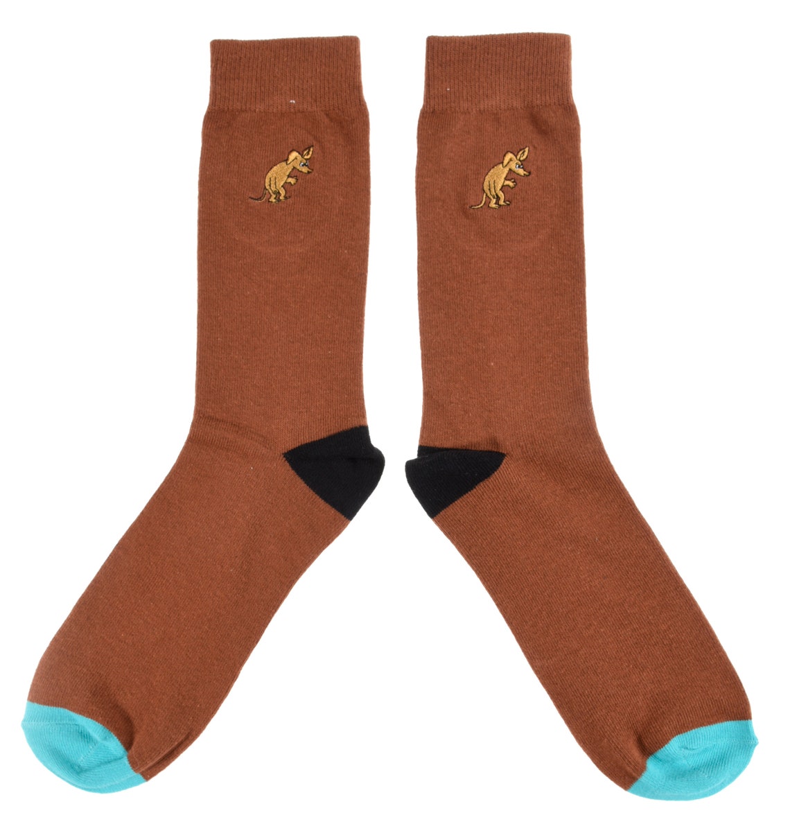 Moomin Sniff Embroidery Socks for Men Brown - Etsy