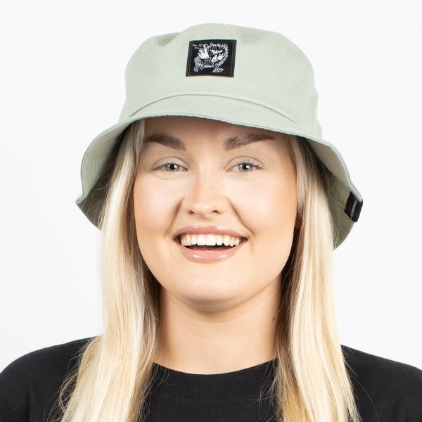 Light Green Bucket Hat - Etsy
