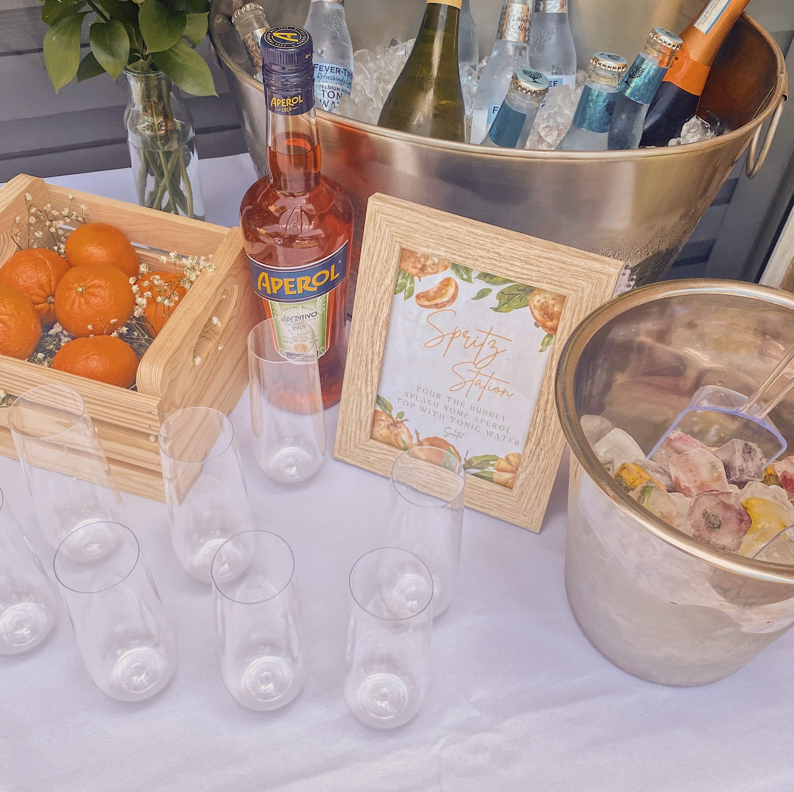 Spritz Station Sign | Baby Shower Sign | Gender Reveal Sign ...