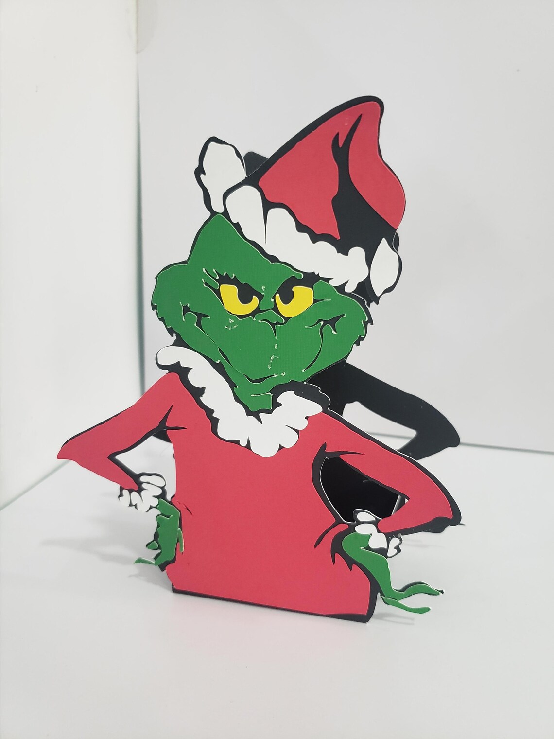 Grinch inspired boxes set 8 | Etsy