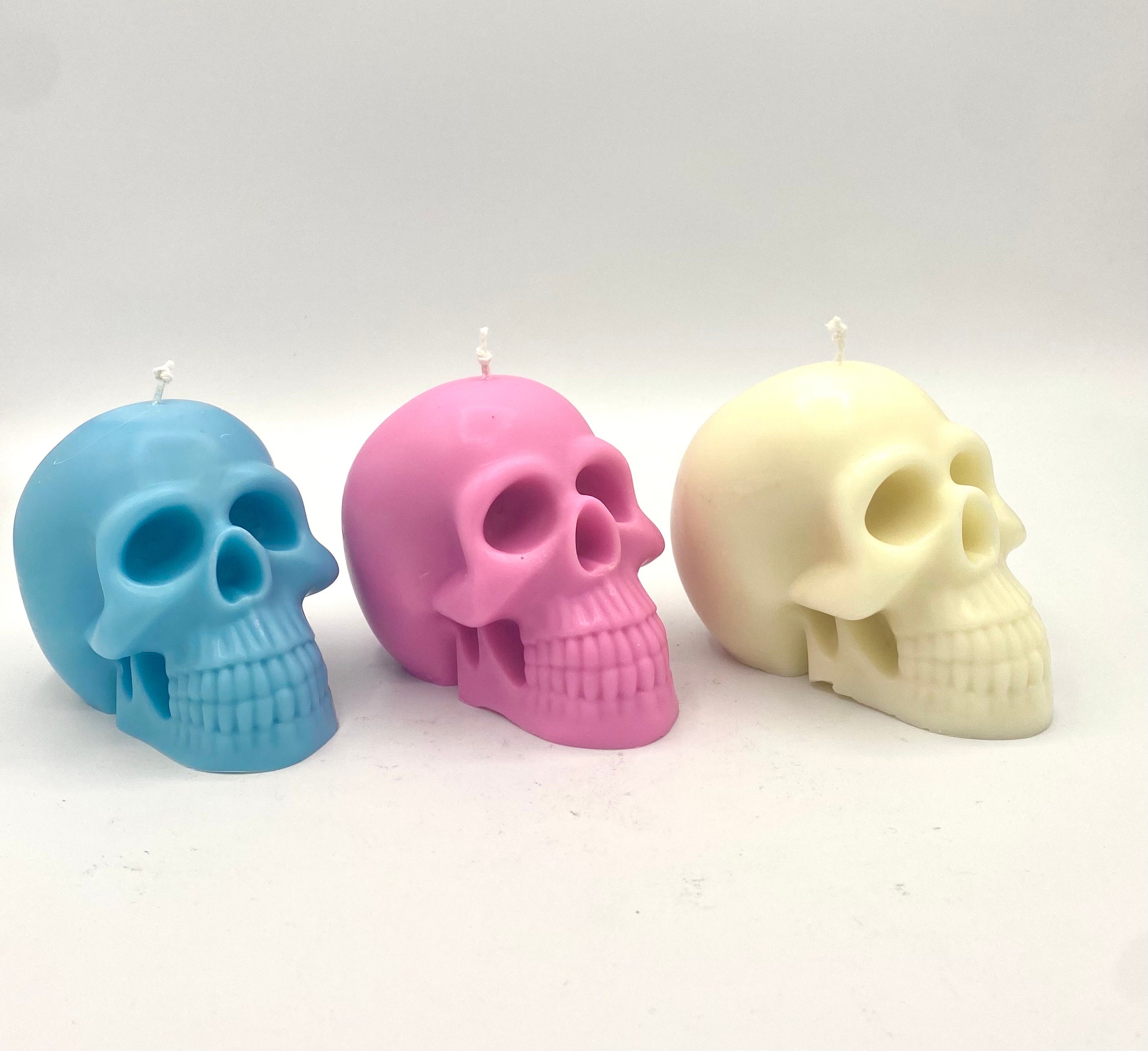 Skull Candle | Skeleton Candle | Head Candle |yorick Candle - Etsy