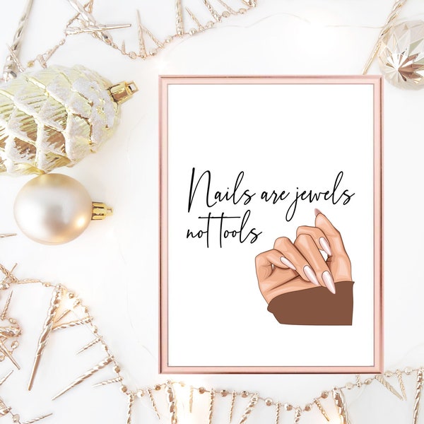 Nail Tech Decor - Etsy