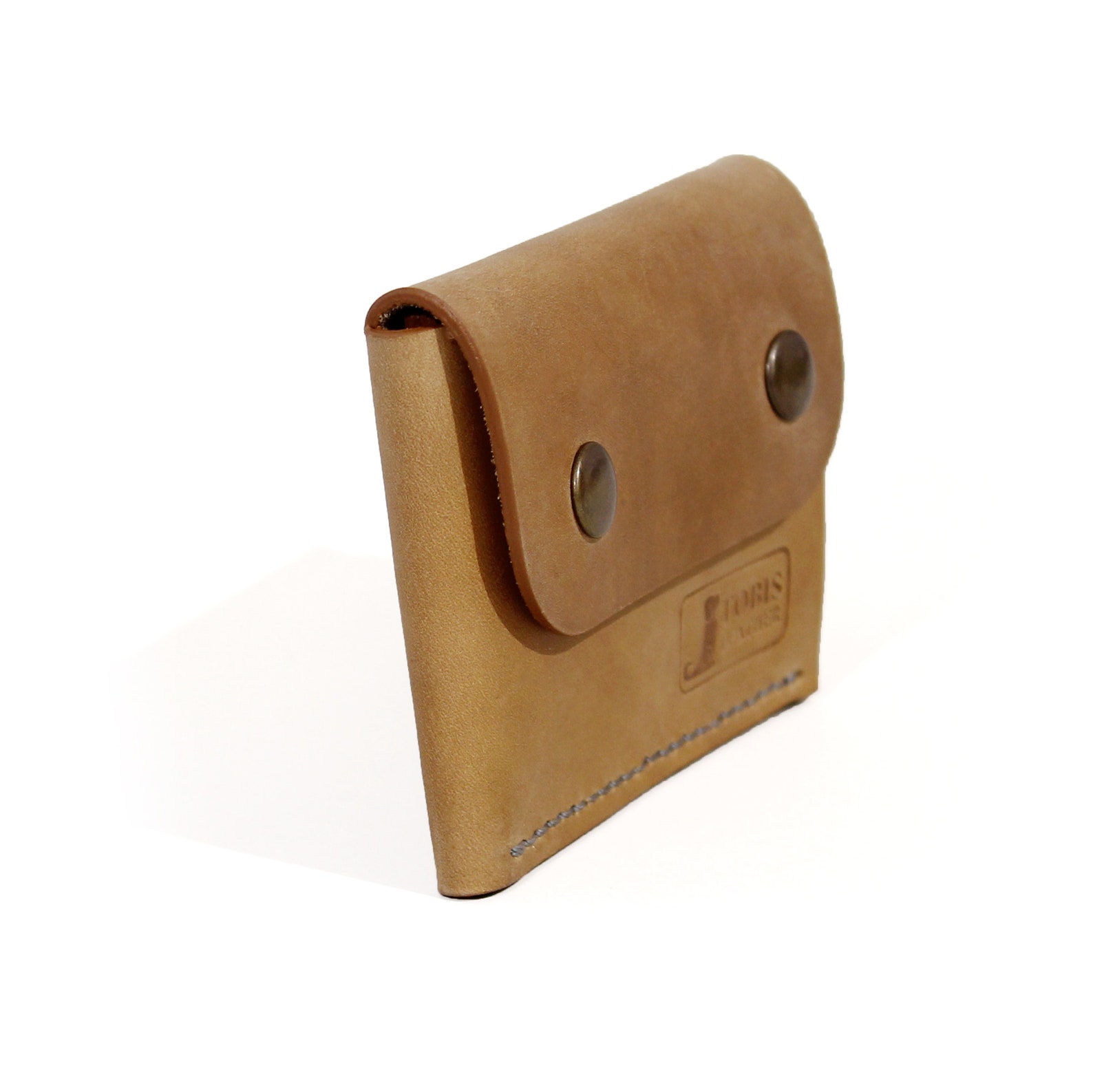 Handmade Unisex Pocket Size Wallet, Leather Minimalist Slim Card Holder ...