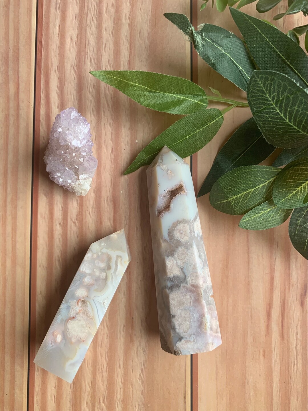 Flower Agate Towers | Sakura Agate Towers | Cherry Blossom Agate Towers ...