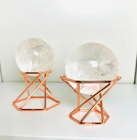 Reversible Sphere Stand Metallic 6-sided Sphere Stands | Etsy