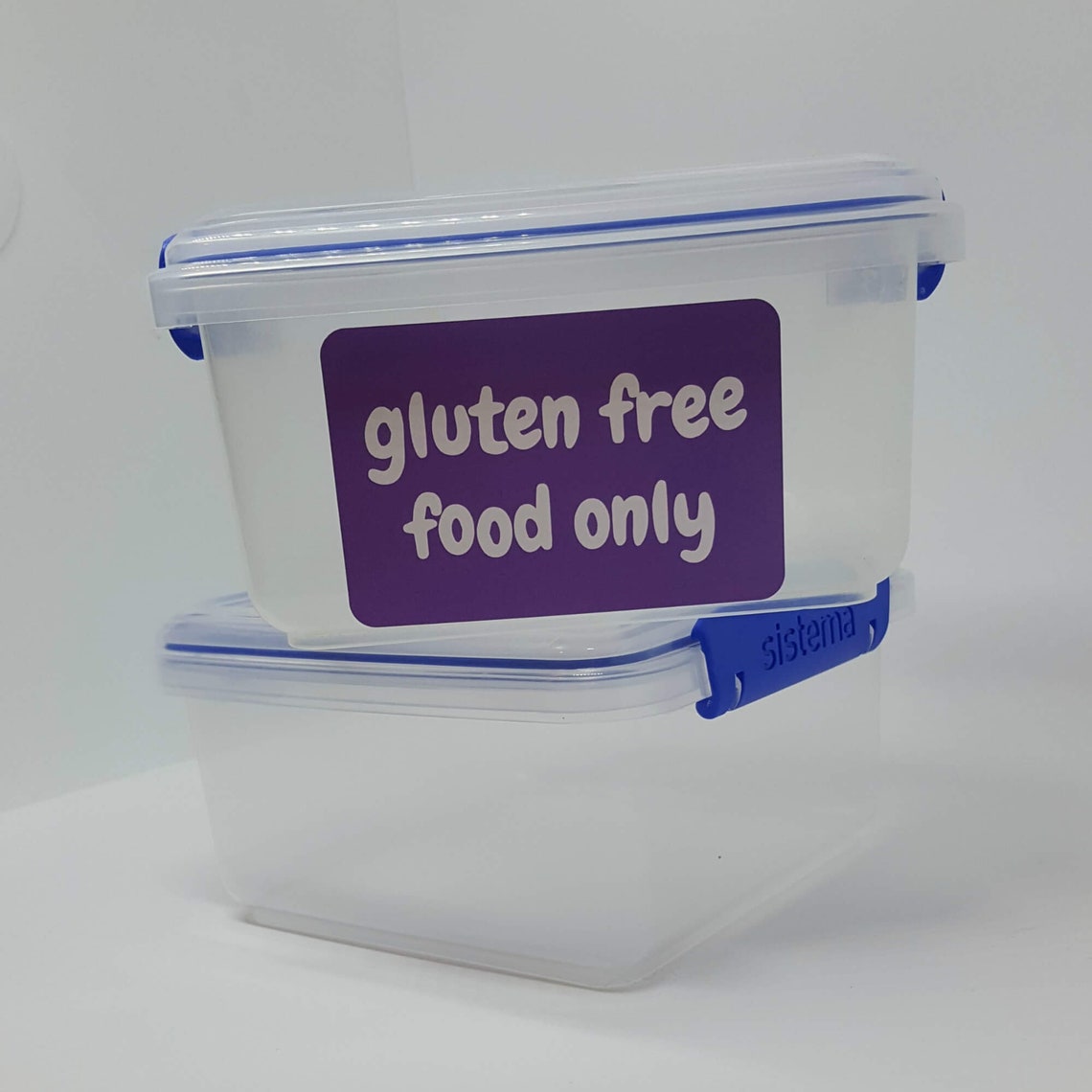 Gluten Free Food Only Stickers, Gluten Free Sticker, Allergy Sticker ...