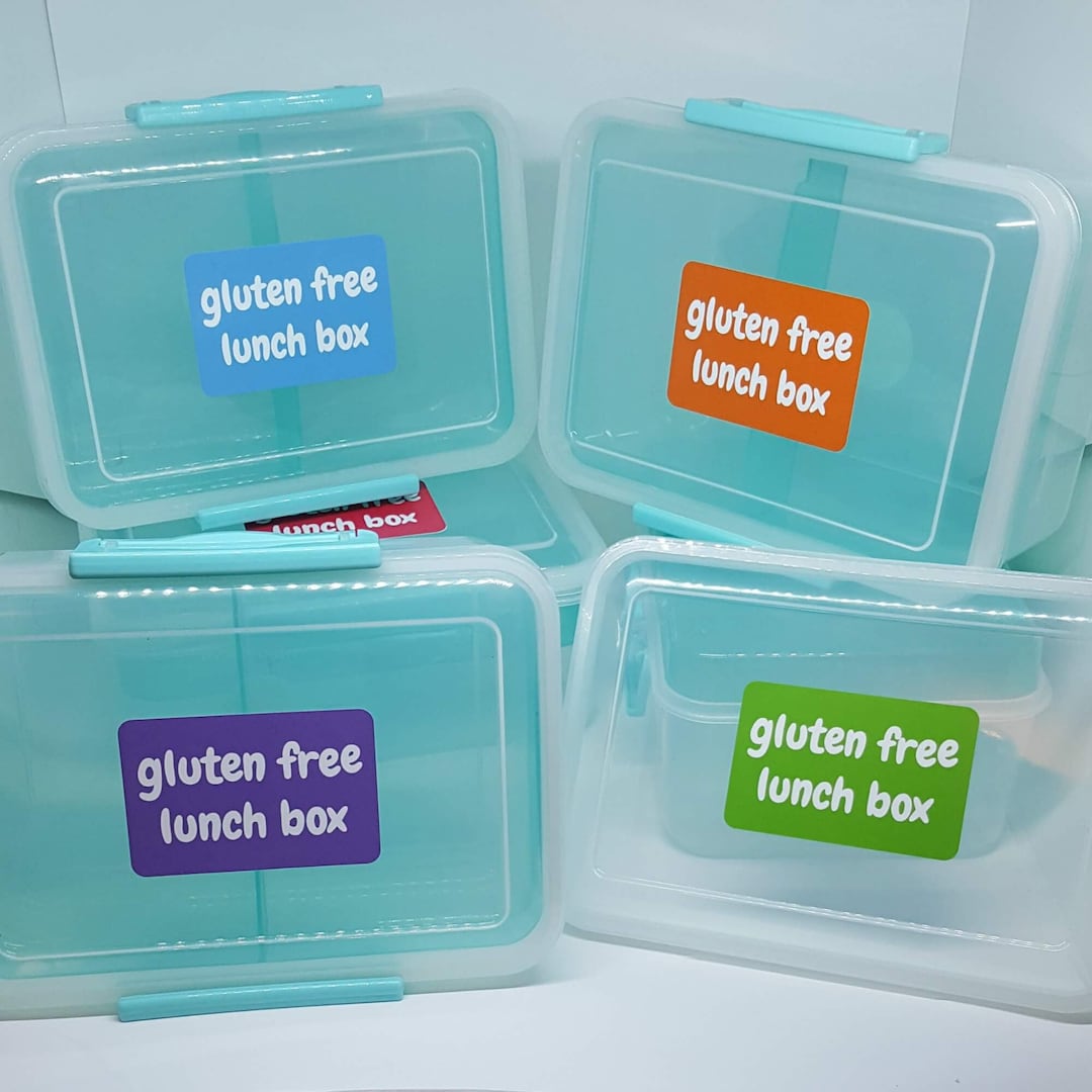 Gluten Free Lunch Box Stickers, Allergy Sticker, Kids Allergy Stickers ...
