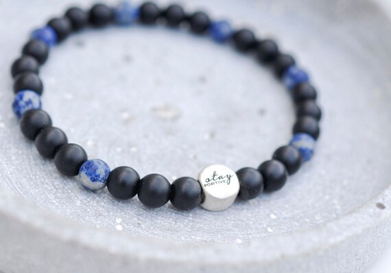 PIEDRA DE FUEGO FIRE STONE Pulsera de hombre Pulsera de | Etsy