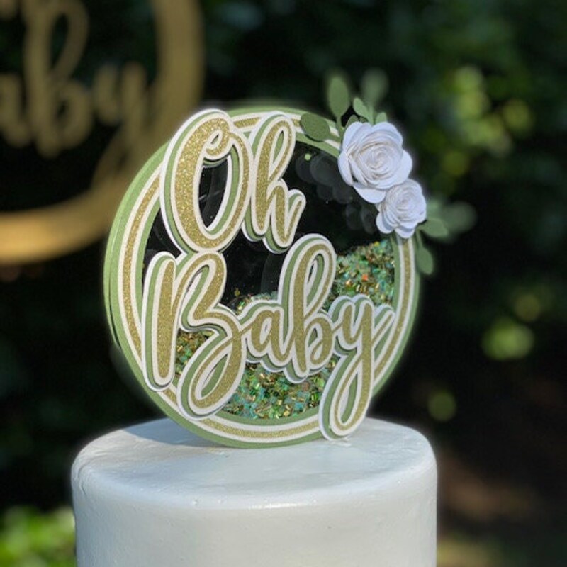 Cake Topper Shaker - Etsy