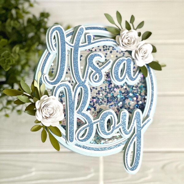 Shaker Cake Topper - Etsy