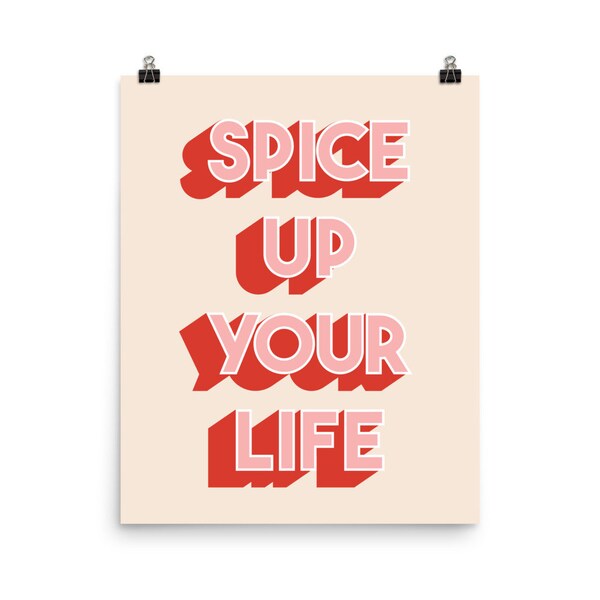 Spice up Your Life - Etsy