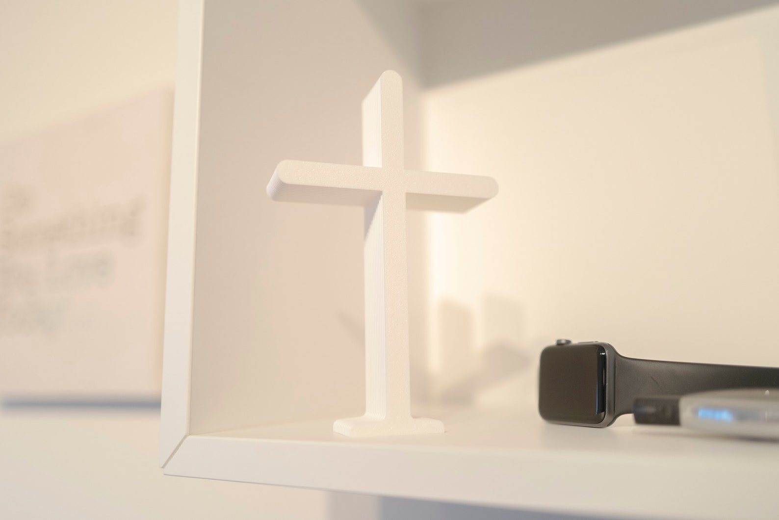 Standing Cross Minimalist Desk Cross Table Top Cross Cross - Etsy