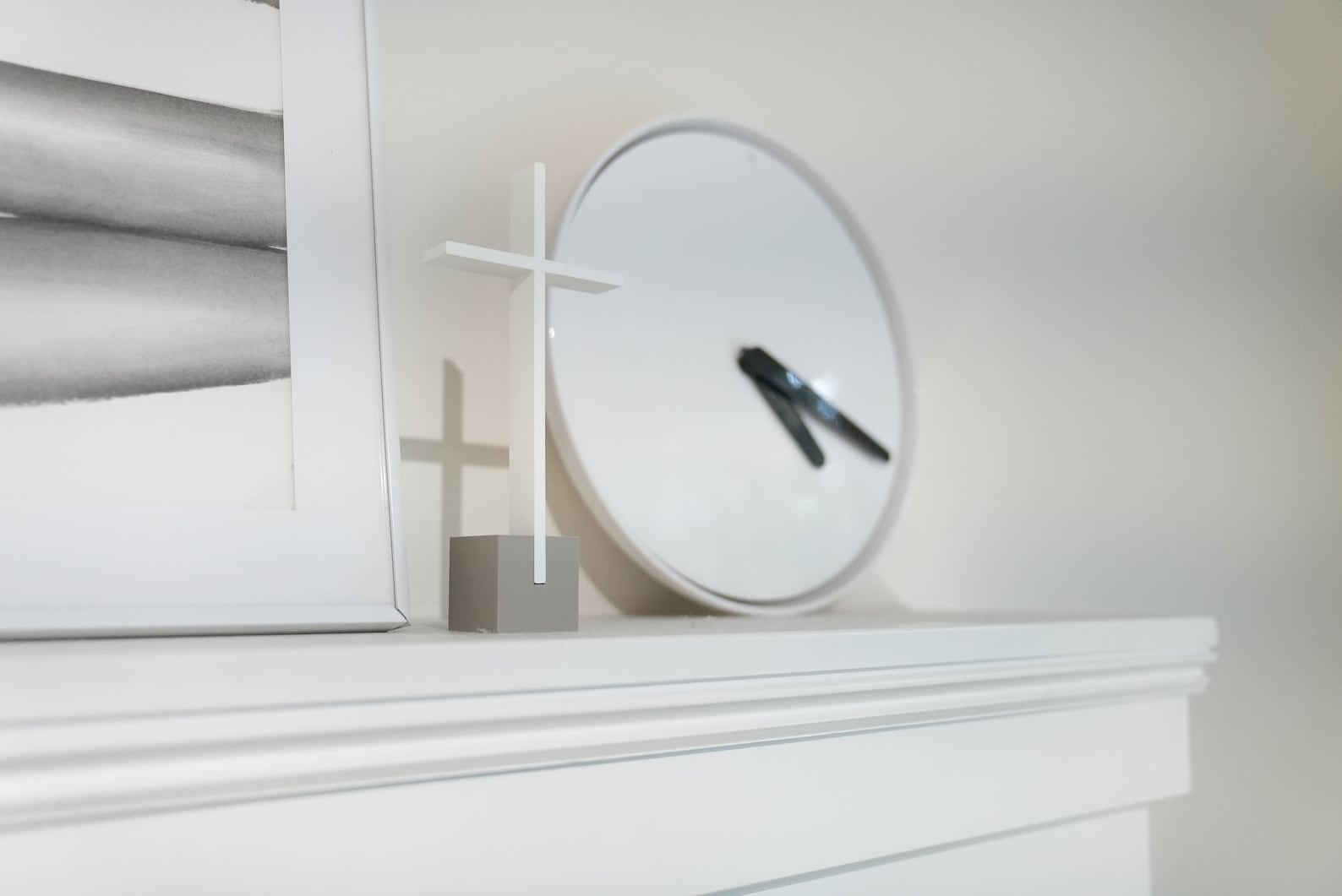 Standing Cross Desk Cross Tabletop Cross Cross on Stand - Etsy