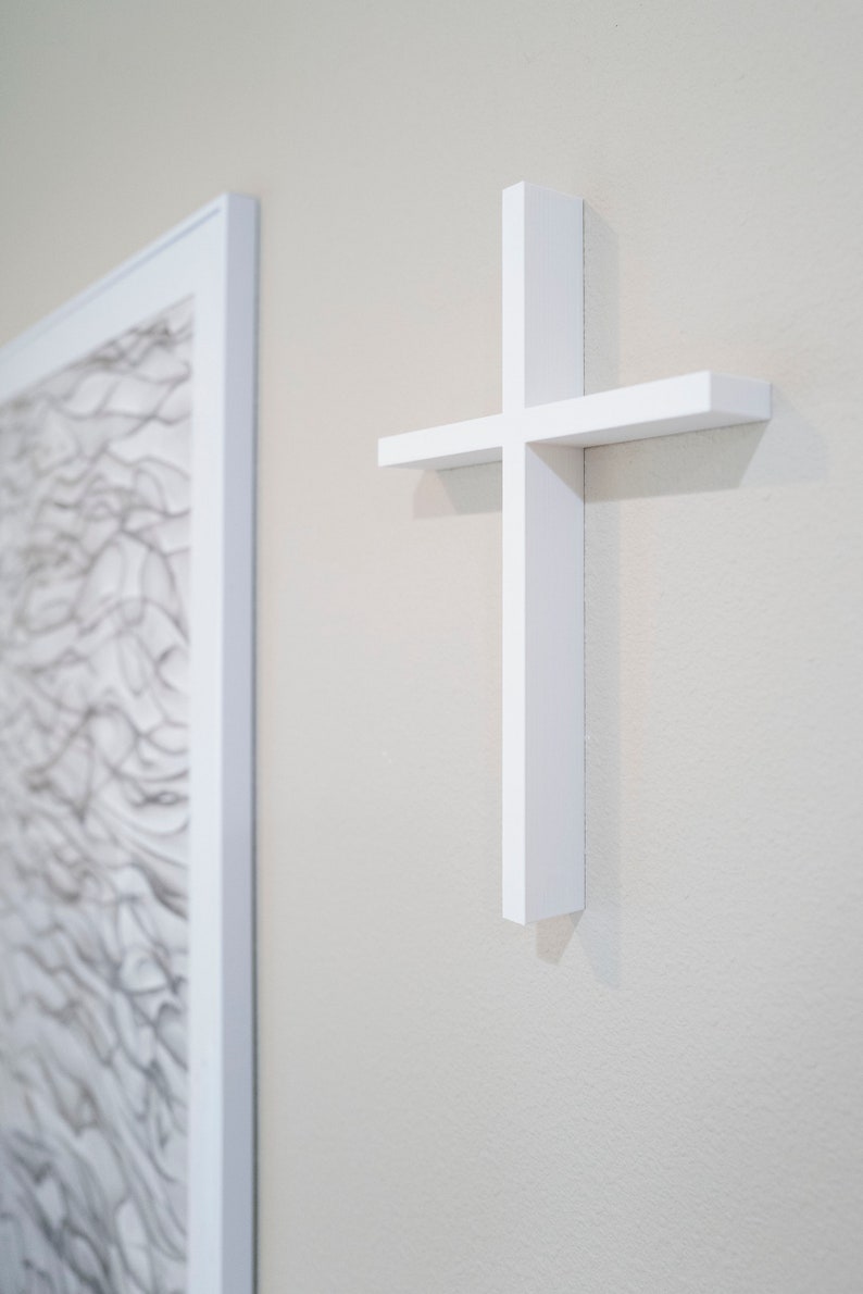 Cross Wall Cross Cross Decor Minimalist Cross Religious - Etsy