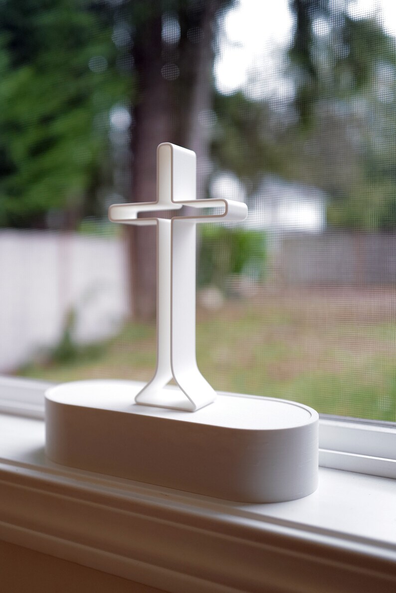 Standing Cross Desk Cross Table Top Cross Cross With Base - Etsy