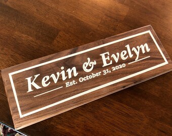 Wedding Sign Cnc | Etsy