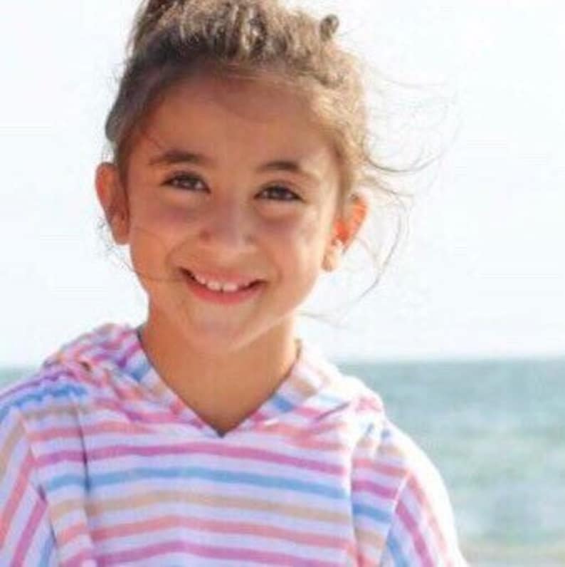 Girls Beach Poncho Girls Swim / Beach Coverup Girls - Etsy