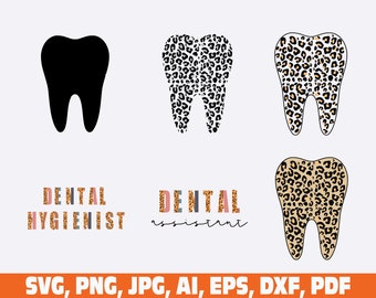 Leopard Print Tooth Png - Etsy