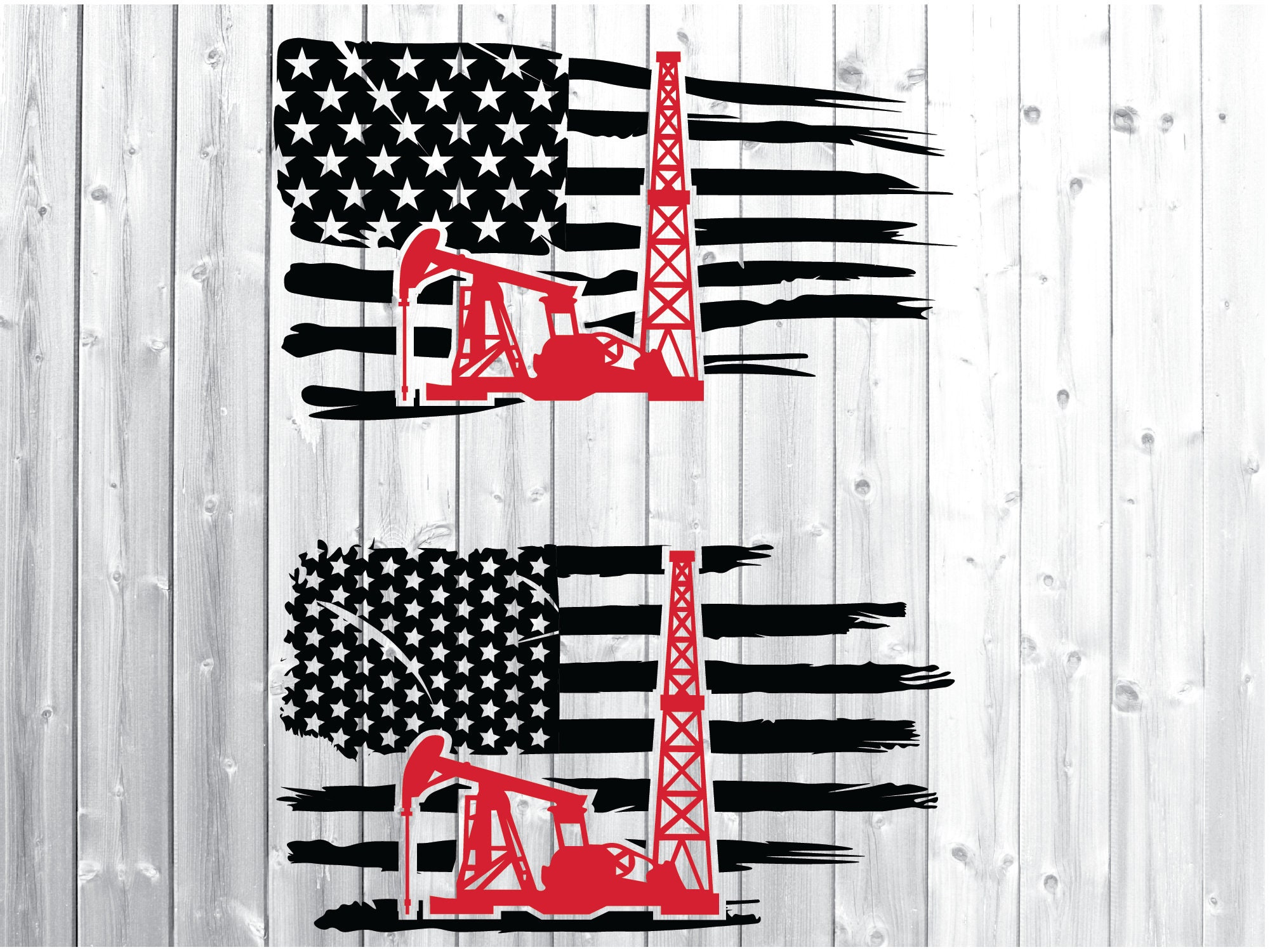 Oilfield Flag Svg Oilfield Worker Svg American Flag Oilfield - Etsy ...