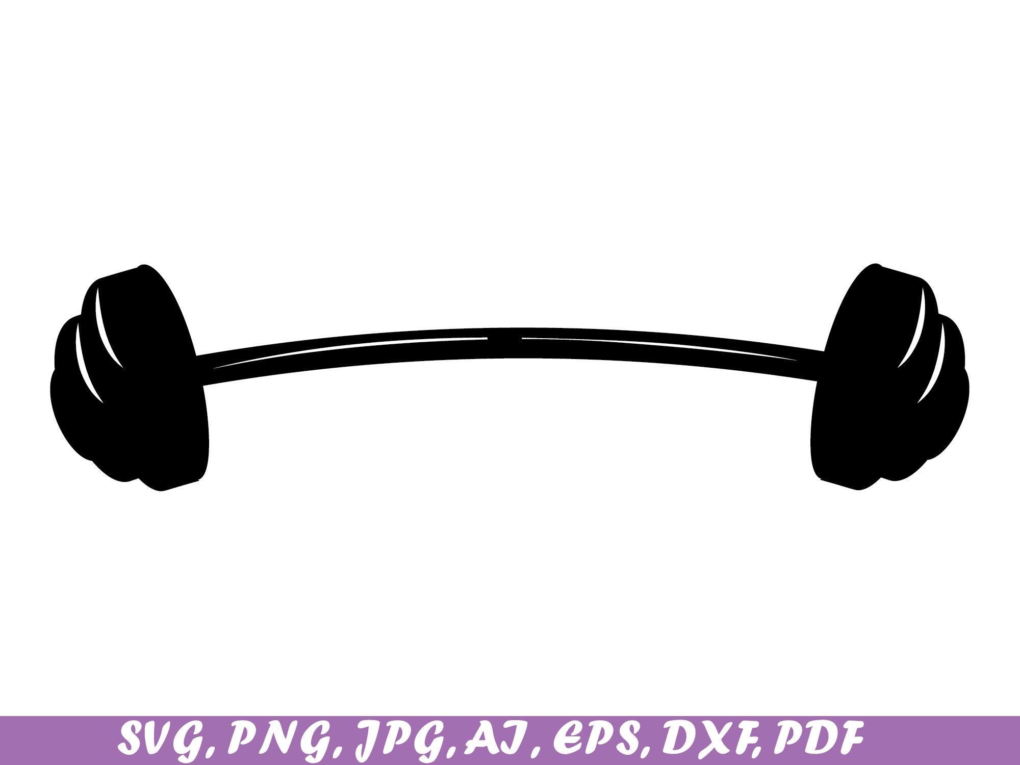 Fitness Svg a Weight Lifting Svg Exercise Svg Crossfit Svg | Etsy