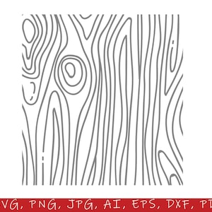 Wood Grain, Wood Grain Print Pattern SVG, Silhouette, Commercial Use ...