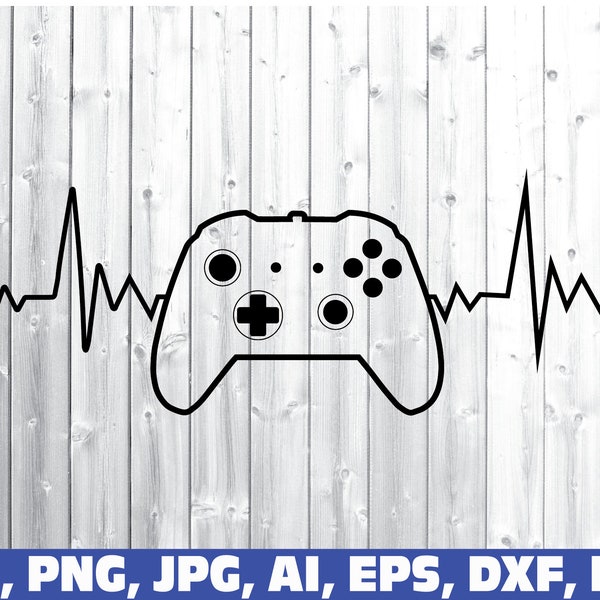 Gamer Svg - Etsy