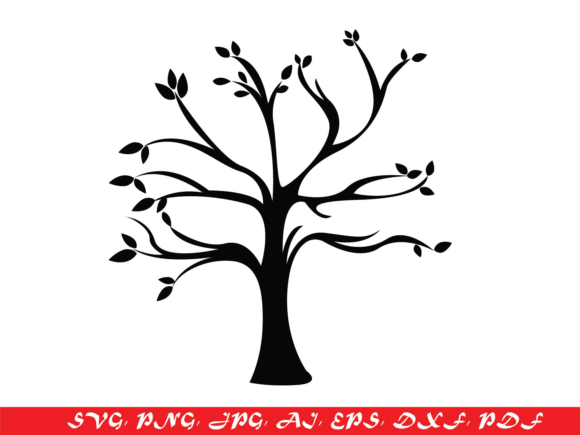 Tree Svg Bundle Tree Clipart Tree Svg Cut Files for Cricut - Etsy Denmark