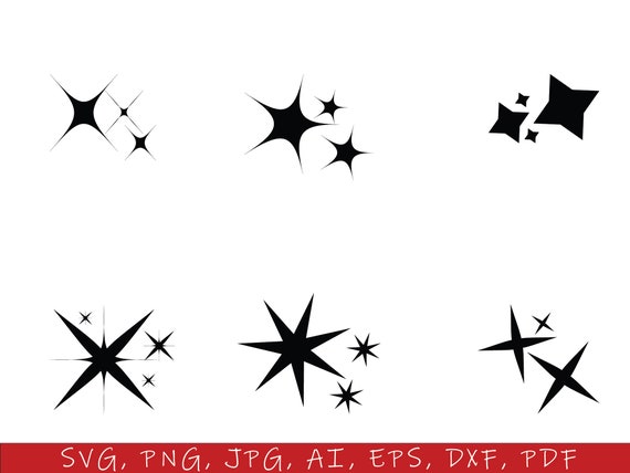 Star SVG, Stars SVG, Star Clipart, Star Vector, Star SVG, 60% OFF