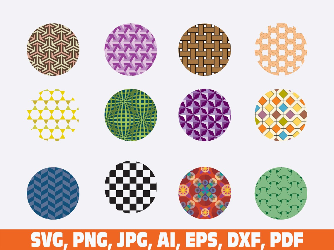 Keychain Pattern SVG Key Ring Pattern Keychain Svg Key Ring | Etsy