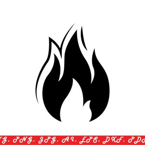 Fire Svg Bundle, Fire Svg, Fire Svg Files, Fire Flames Svg, Flames Svg ...
