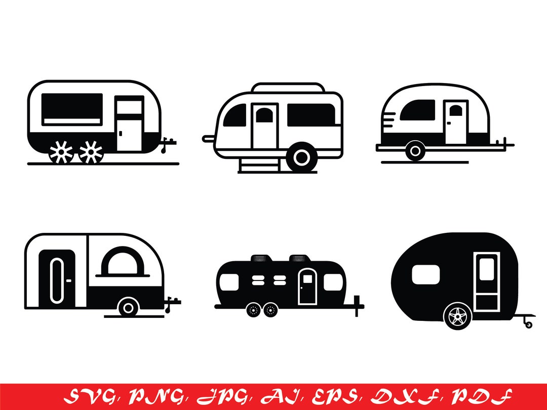 Caravan SVG, Camper Life SVG, Camping SVG, Camper Svg, Camping Life Svg ...