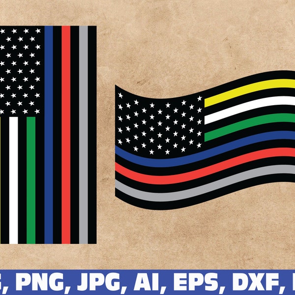 First Responder Flag - Etsy