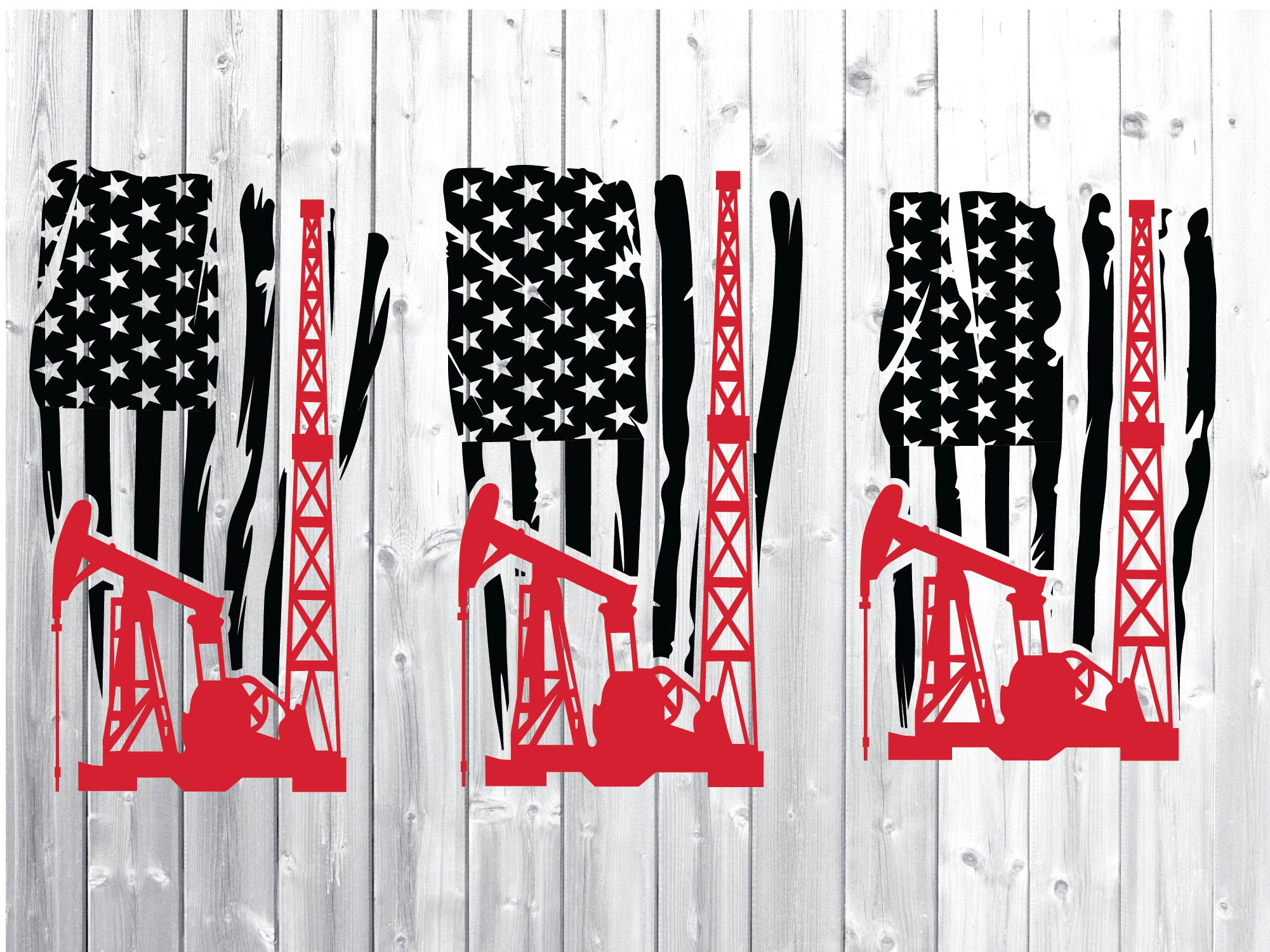 Oilfield Flag Svg Oilfield Worker Svg American Flag Oilfield - Etsy ...