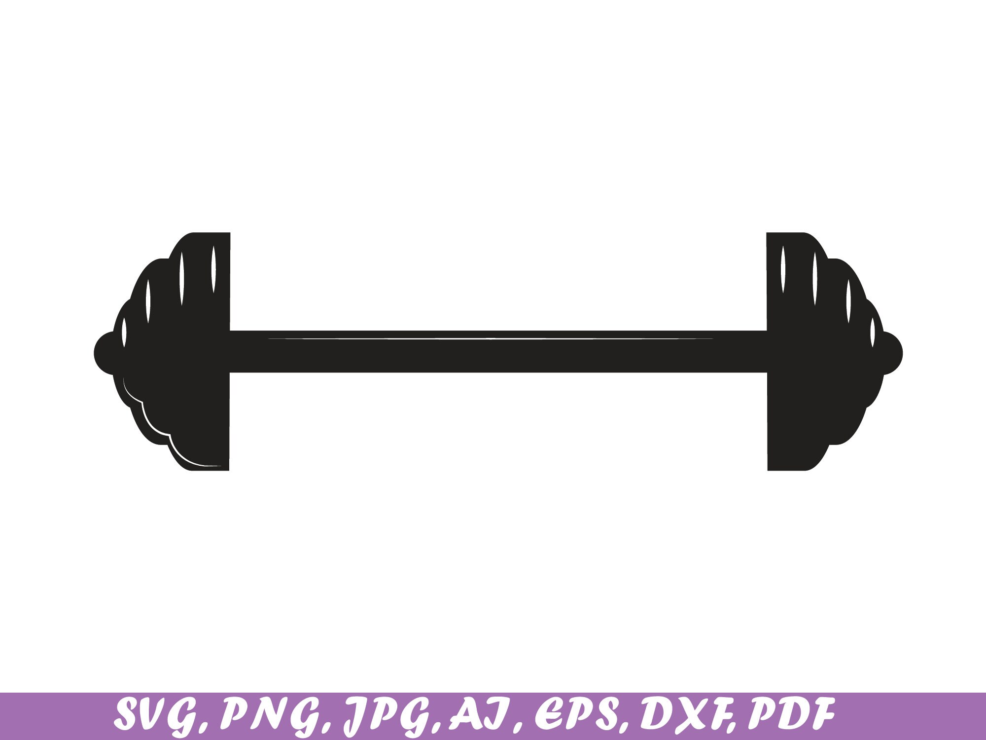 Fitness Svg a Weight Lifting Svg Exercise Svg Crossfit Svg | Etsy