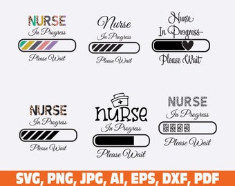 Nurse Loading Svg - Etsy