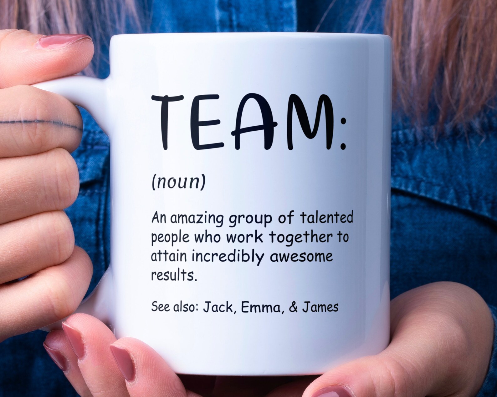 PERSONALIZED Team Gifts Coworker Gift Team Definition - Etsy