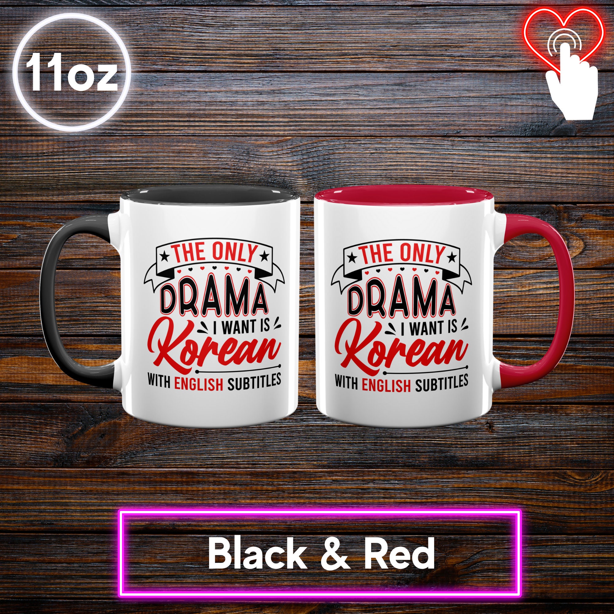 Kdrama Mug, K-drama Lovers Gifts, Kawaii Cup, Kpop Mug, Gifts for Her ...