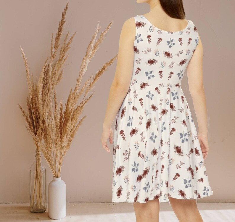 Cottagecore Skater Dress Cottage Core Dress Summer - Etsy