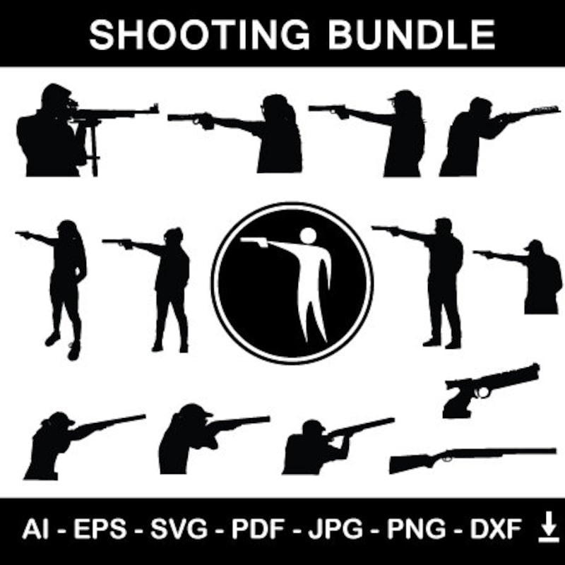 Trap Shooting Svg - Etsy