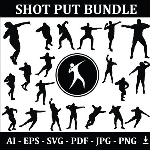 Shotput Svg - Etsy