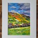 A4 Giclée Print of the Yorkshire Dales, From an Original Oil Painting ...