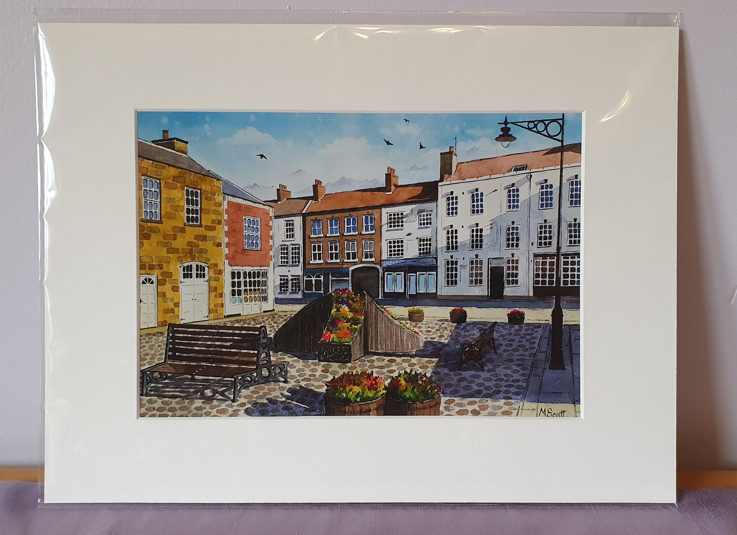 A4/A3 Giclée Print of Stokesley High Street, From an Original ...