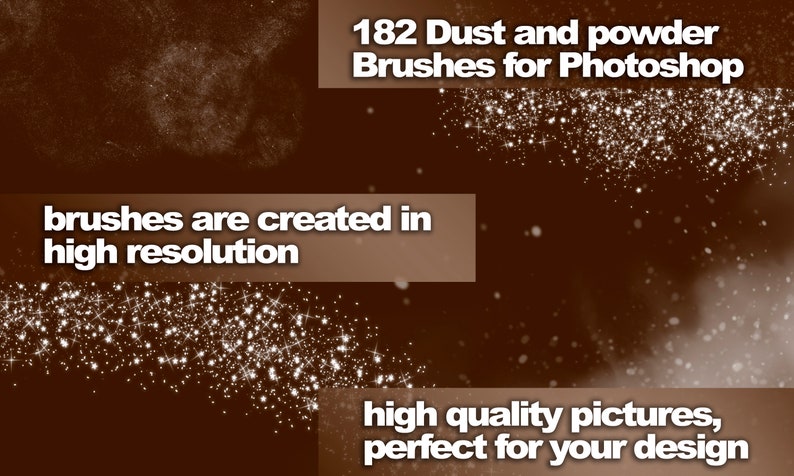 Dust Brushes Powder Overlay Stardust ABR Brush Stains - Etsy