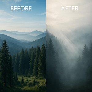 Fog & Mist Photoshop Brushes | Real Smoke, Clouds Effect ABR for GIMP ...