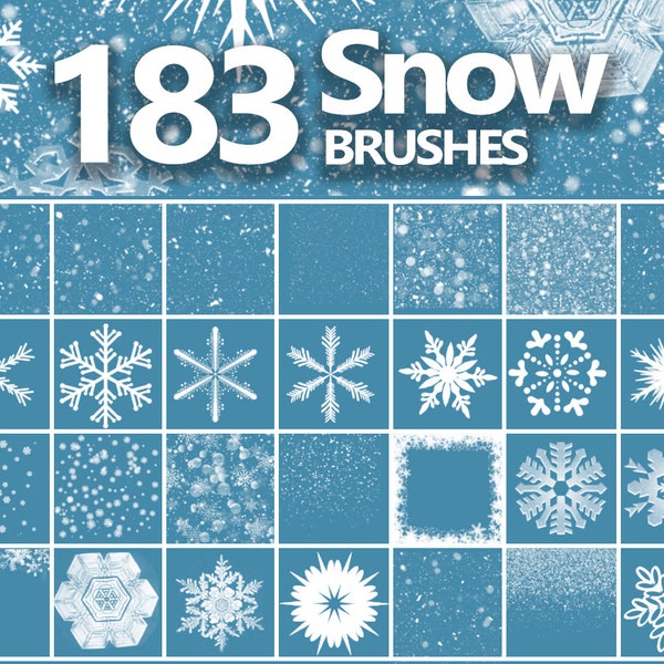 Snow Photoshop - Etsy