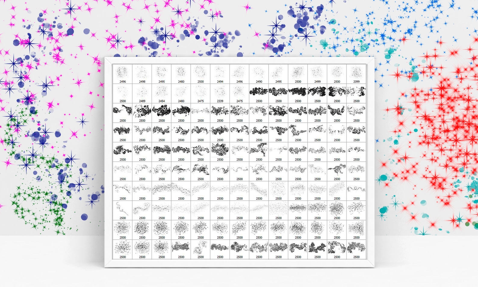 Sparkle Stardust and Glitter Brushes – Light Effects, Bokeh, Fairy Dust ...